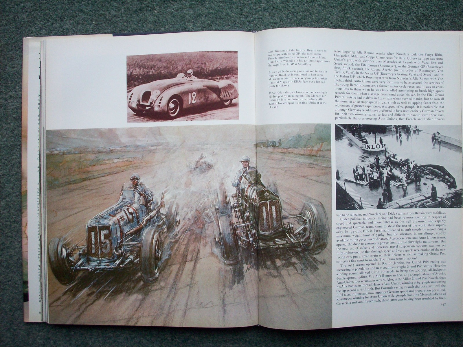THE HISTORY OF MOTOR RACING BY WILLIAM BODDY | eBay UK