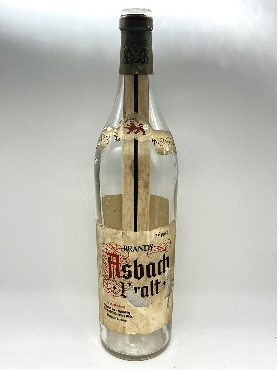 Brandy Bottle And Glass