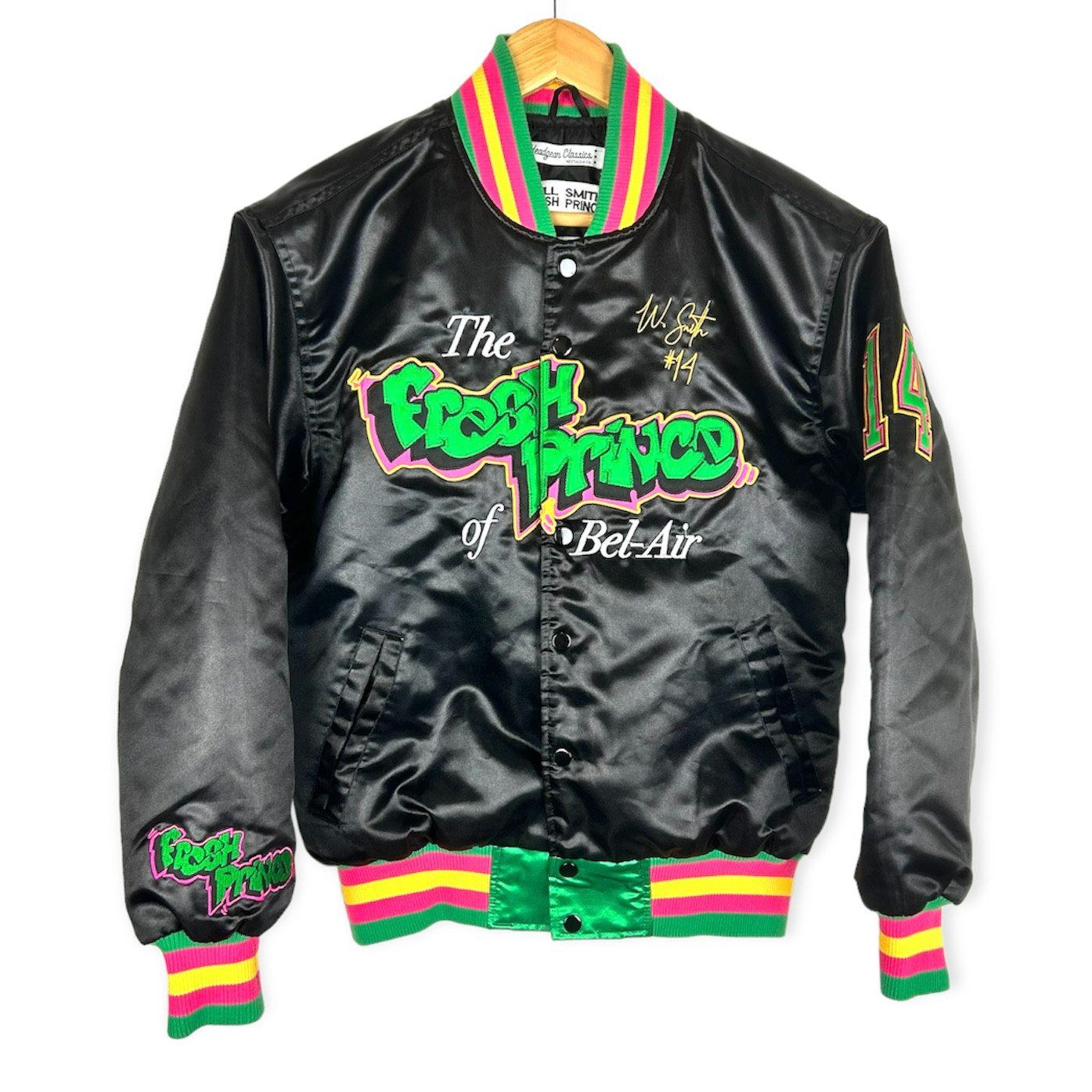 HEADGEAR CLASSICS FRESH PRINCE WILL SMITH SATIN JACKE… - Gem