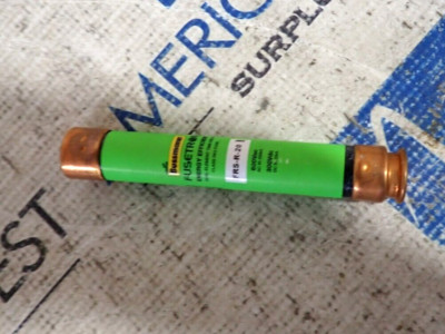 New Bussmann Fusetron FRS-R-20 20 Amp 600Volt Dual Element Class RK5 ...