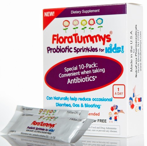 Flora Tummys Probiotic Sprinkles for Kids 30 ct Powder Packets once a ...