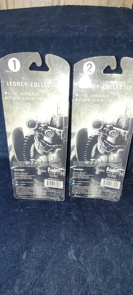 Bethesda Fallout Legacy Collection Power Armor & Lone Wanderer Figures ...