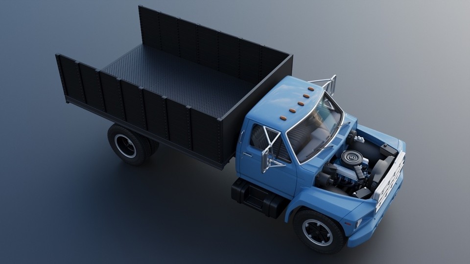 1/25 3d printed resin 1980 Ford F600 by Andrey Bezrodney truck only | eBay