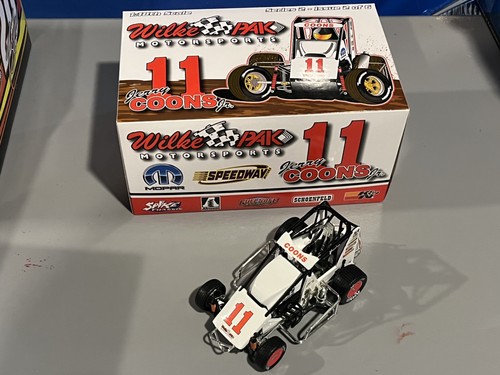 "RARE" JERRY COONS JR. #11 1/18 R&R 2008 WILKE PAK MOTORSPORTS MIDGET ...