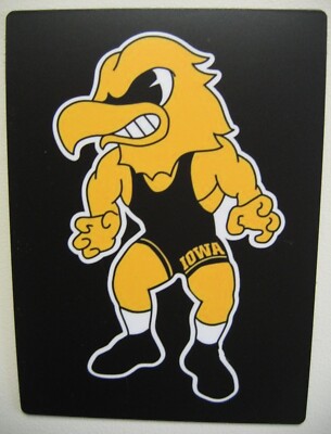 Iowa Hawkeyes Wrestling Herky Magnet **Brand New** Rare Collectable | eBay