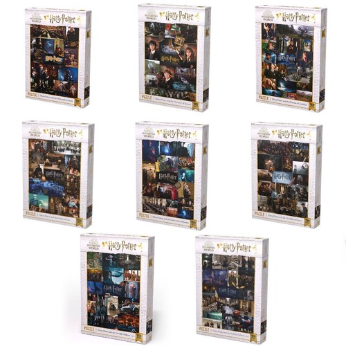 Jigsaw Puzzle Harry Potter Wizarding World | 1000 Piece | All 8 Films ...