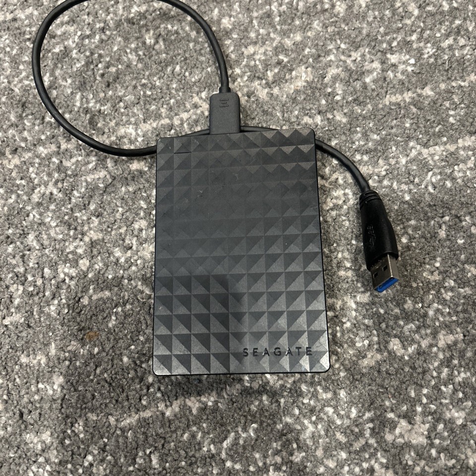 Seagate Expansion Portable 1TB USB 3.0 Hard Drive With Cable - SRD0NF1 ...