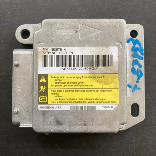 2003 03 Chevrolet Avalanche/Tahoe/Suburban SRS Control Module 15057814 ...