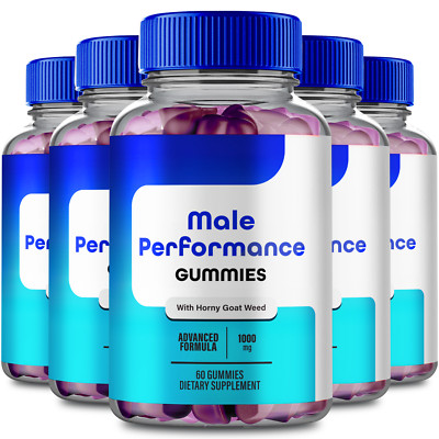 (5 Pack) Microbio ME Male Gummies - Official Supplement Male ...
