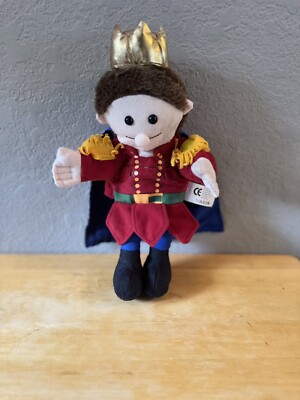 Constructive Playthings Royal Puppets Prince Plush 13" Stuffed Toy Hand ...