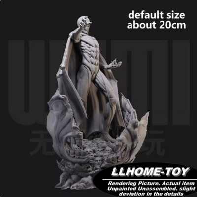 Anime Femto Demon Dark Wing Resin 3D Print GK Figure DIY Model ...