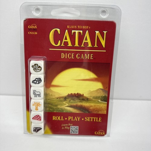 Travel Settlers of CATAN Dice Game #3120 Klaus Teuber Mayfair Games New D1 | eBay