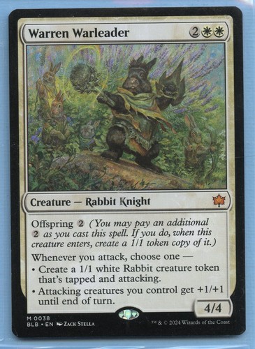 MTG: Bloomburrow: Warren Warleader | eBay