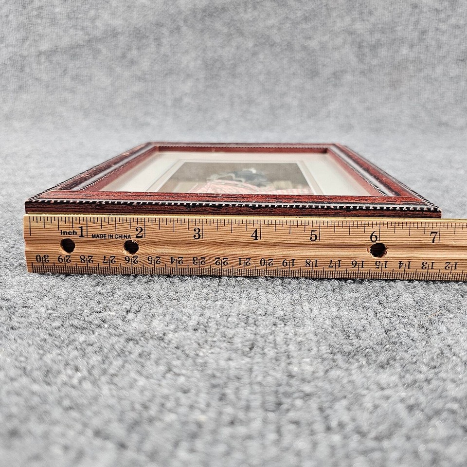 Japanese Shadow Box Paper Art 3D Geisha 9" X 7" Framed | eBay