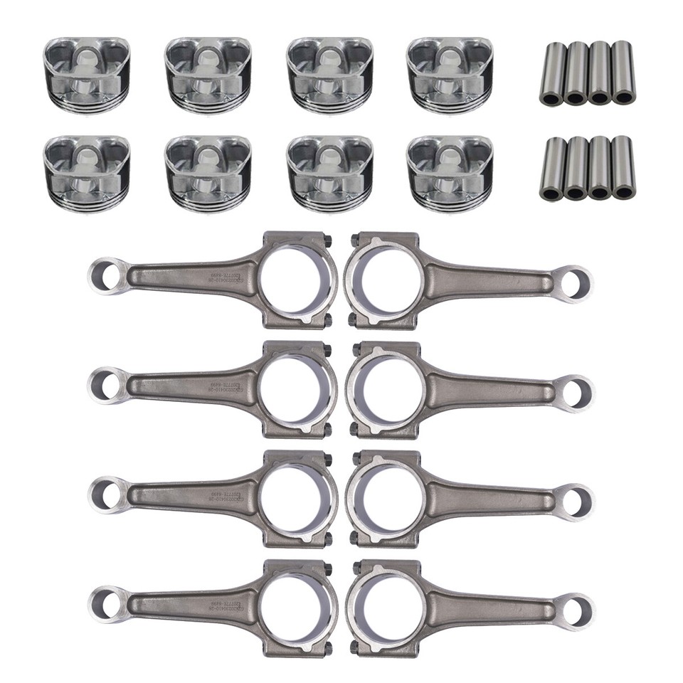 Pistons Connecting Rods Kit For 03-08 Dodge Jeep Ram 1500 2500 Chrysler ...