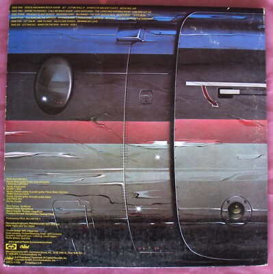 Wings Over America(Paul McCartney)LP Vinyl Record-Gatefold Cover-Poster ...