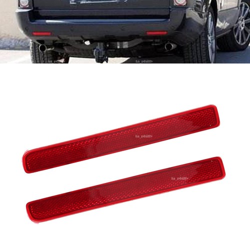 XFF500020+XFF500030 Rear L+R Bumper Red Reflector For LR3 LR4 Range ...
