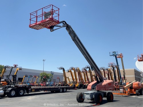 2014 Skyjack SJ66T 66' 4WD Diesel Telescopic Boom Lift Aerial Platform ...