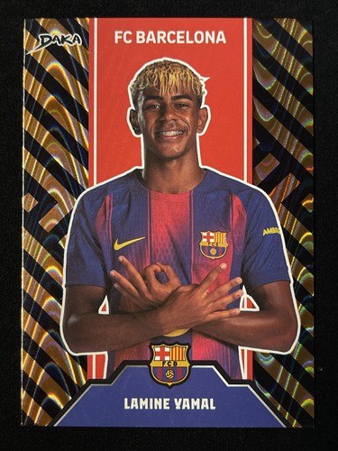 2025 Daka FC Barcelona Lamine Yamal #TP-5 Orange /25 #A03 | eBay