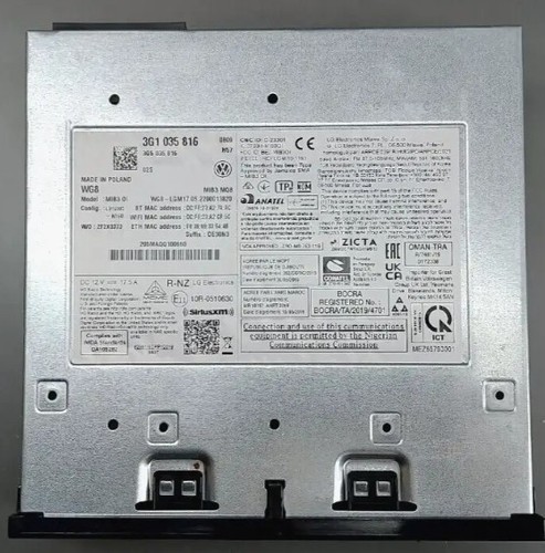 Repair Service MOI3 MIB3 5F - VW Golf 8 Tiguan T-Roc Seat Skoda | eBay UK