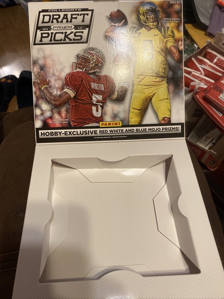 Empty 2015 Panini Prizm Collegiate Draft Picks Hobby Box empty football ...