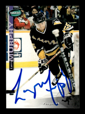 1994-95 Parkhurst # 179 Larry Murphy Autograph Signed Card (B2 ...