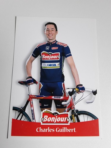 CYCLISME Carte cycliste CHARLES GUILBERT Équipe BONJOUR 2000 . | eBay