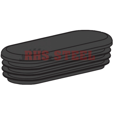 Cattle Rail Plastic End Caps Suit 115 x 42mm Oval Rail | eBay Australia