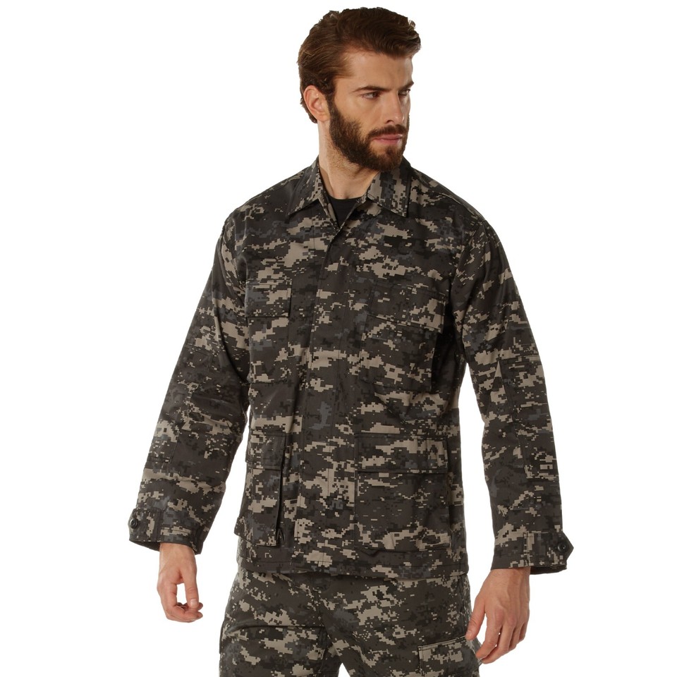 Military Type Tactical BDU Top Battle Dress Uniform Shirt | eBay