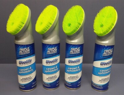 (4 Cans) Woolite Carpet/Upholstery Triple Action Foam Cleaner Odor ...
