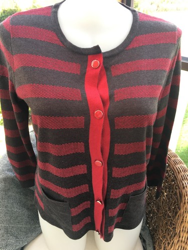 BLACK PEPPER - WOMANS CARDIGAN - WOOL BLEND - BUTTON UP - SIZE XL | eBay