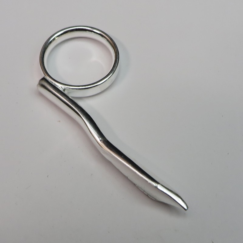 Genuine Bach Eb Trumpet Offset Finger Ring Assembly, Silver Plated NEW ...