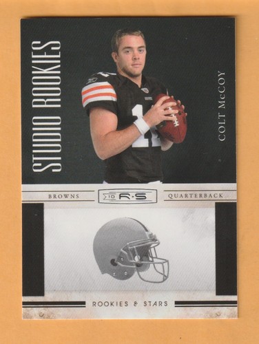 2010 Panini Rookies & Stars - Studio Rookies Colt McCoy #15 (RC) for ...