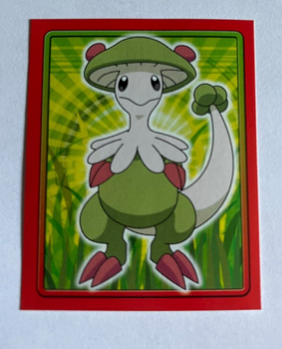 STICKER N°35 BRELOOM CHAPIGNON POKEMON ADVANCED SERIE 6 MERLIN TOPPS ...
