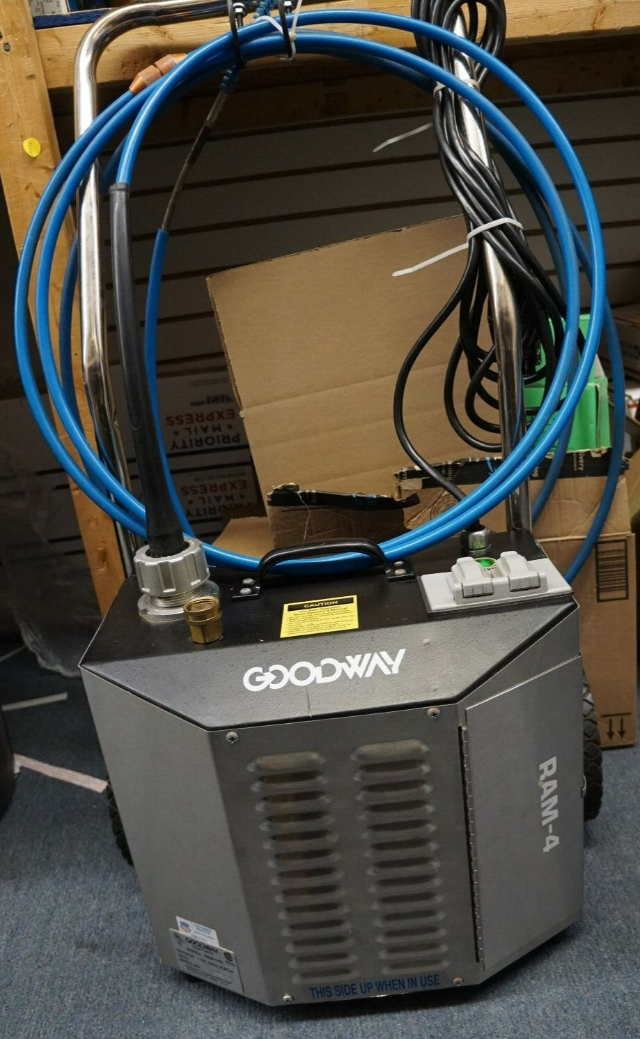 Goodway Ram-4-60 Ream A Matic Ram 4 Chiller Tube Cleaner W/Foot Switch ...