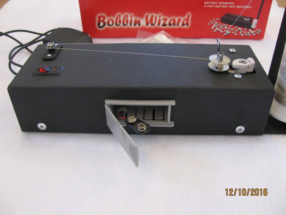 NewJoy Bobbin Wizard stand alone 110v/9v Bobbin Winder | eBay