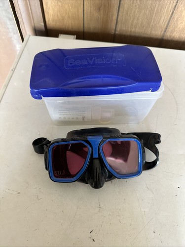 Sea Vision 2000 Dive Mask With Case | eBay