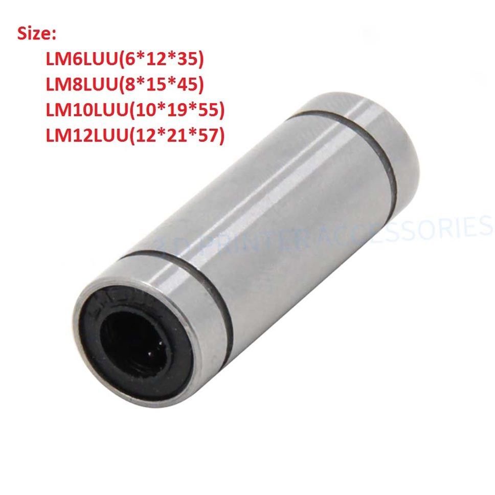モデル Lm8luu Lm6luu Lm12luu Linear Bushing 8ミリメートルlinear Bearings 8ミリメートル ...