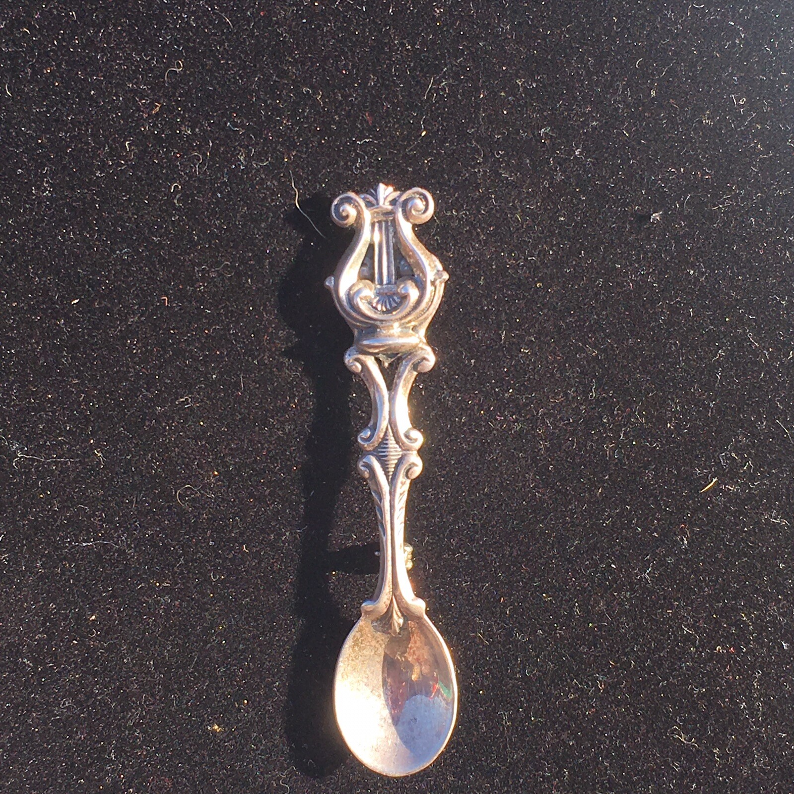 Lovely Vintage 925 Sterling Silver Small Spoon Brooch | eBay