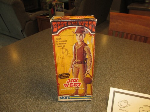 VINTAGE MARX BEST OF THE WEST JOHNNY WEST JAY WEST BOX ONLY | eBay