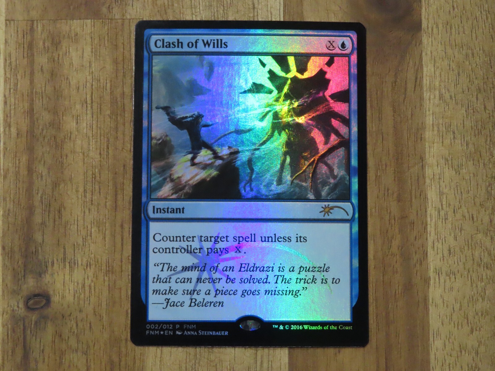 Magic the Gathering Clash of Wills Foil Promo Friday Night FNM MtG LP ...