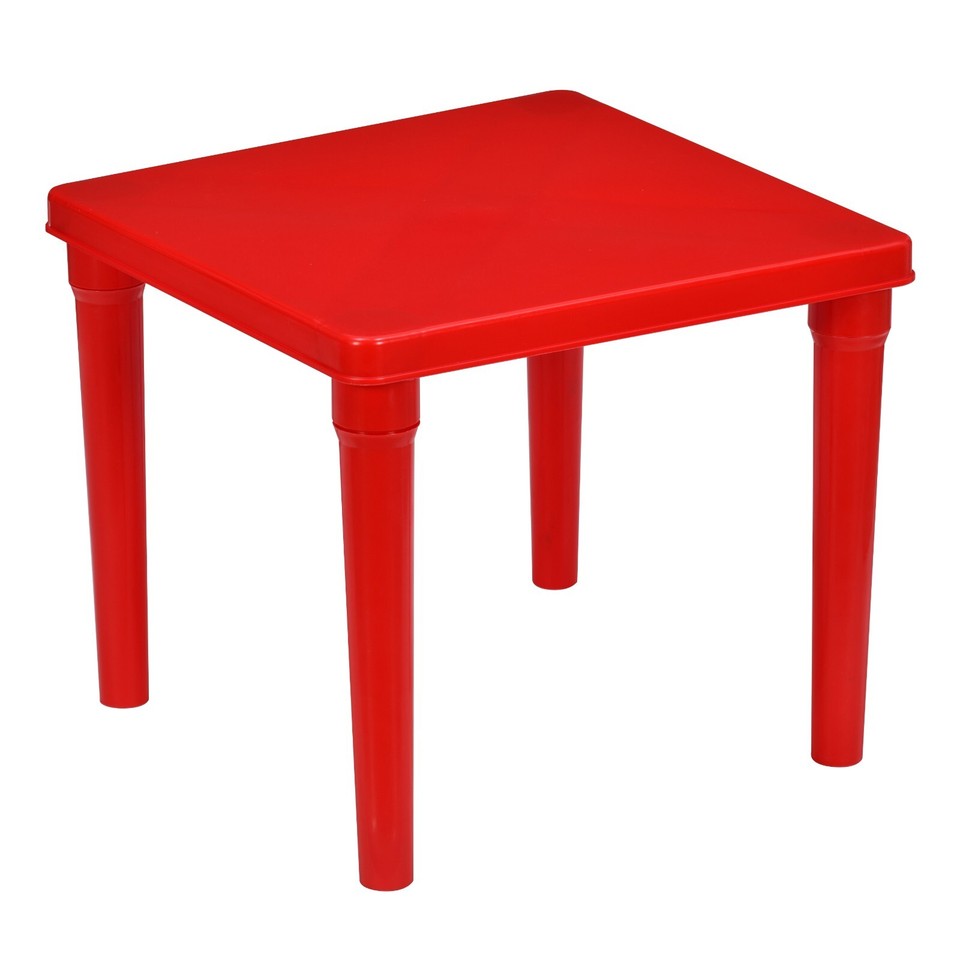 Student Table Children Plastic Study Kids Indoor Outdoor Table ...