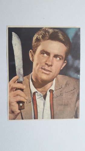 ROBERT CONRAD! (signed) - "HAWAII" - ORIGINAL POSTER CANAL TV - 1960's ...