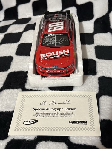 Chris Buescher 2014 Signed Diecast #60 Roush Performance Lionel Racing ...