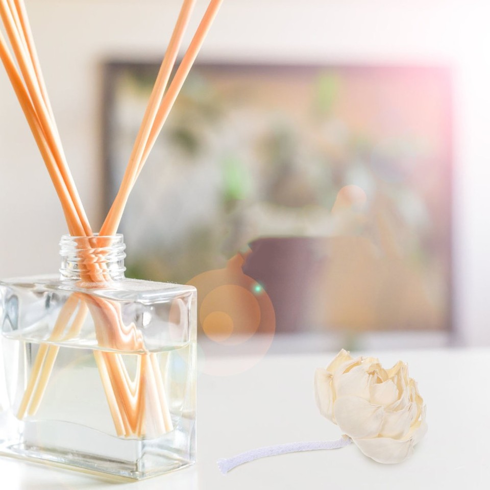 3 Pcs Essential Oil Flower Heads Artificial Flowers Indoor Peony | eBay ...