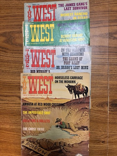 Lot Of 4 Vintage The West Magazines, 1969-1971 | eBay