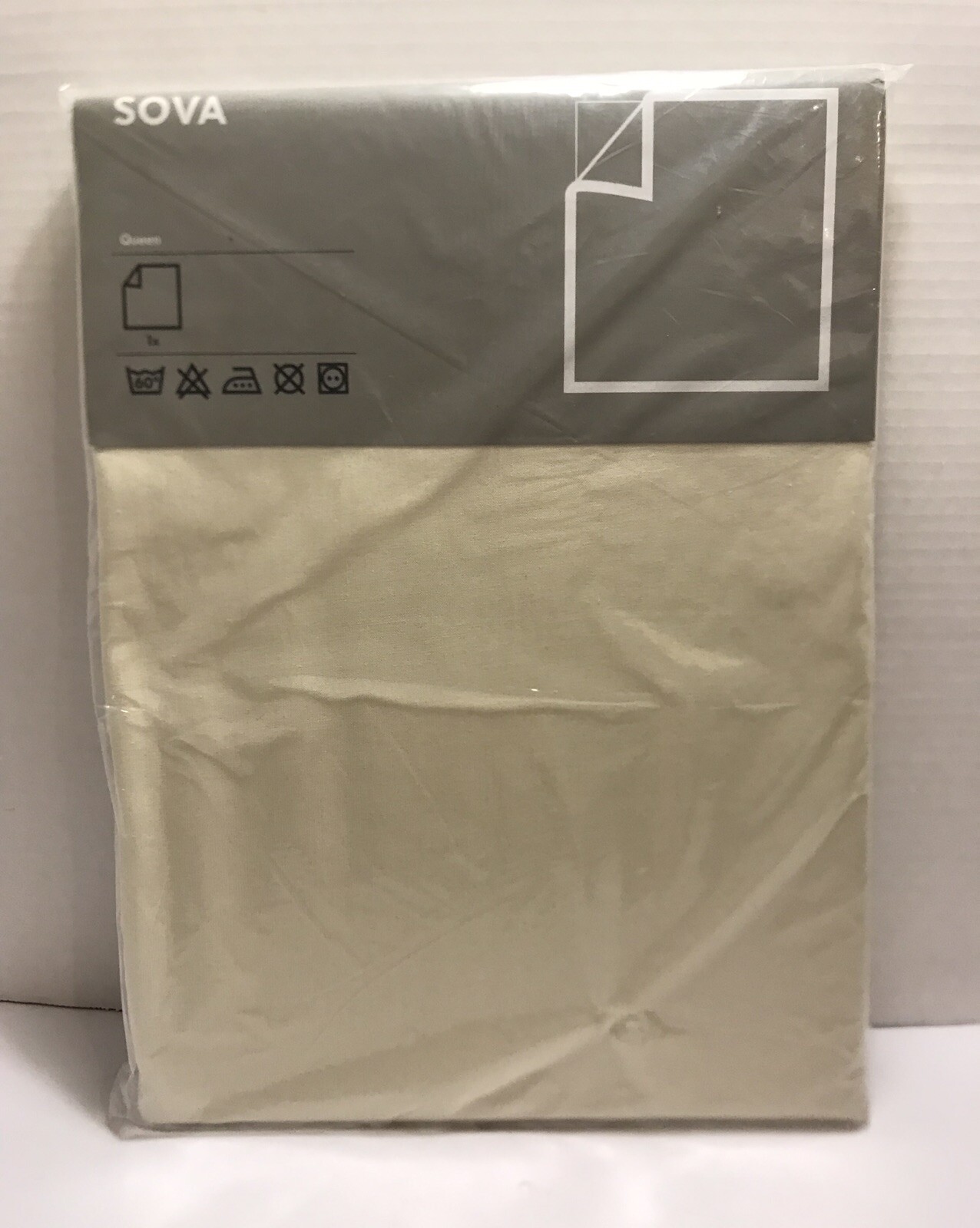 IKEA Sova One Queen-Size Flat Sheet For Mattress 60”x80” 100% Cotton ...