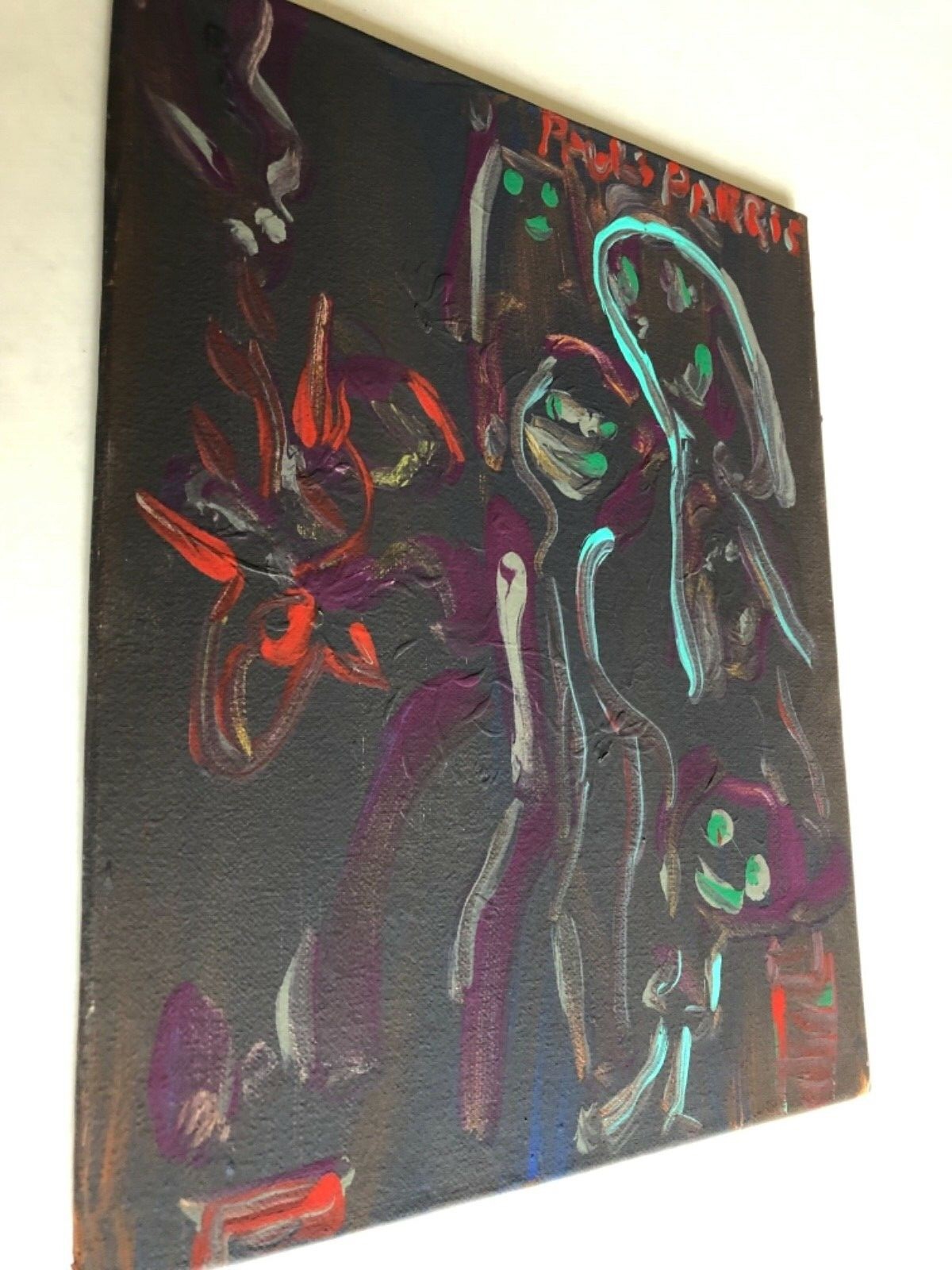 Paul Parris Outsider Art Expressionist Picasso Dali Graffiti Miro ...