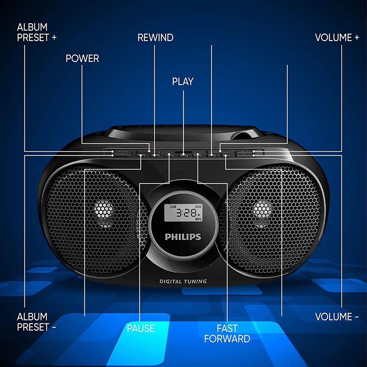 Philips Radio Cd Player