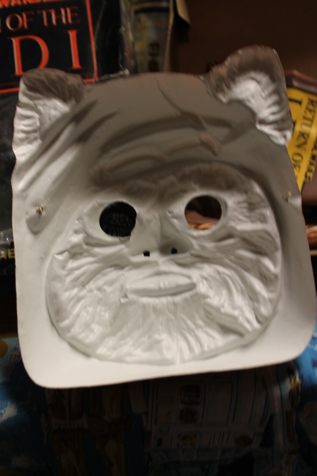 STAR WARS Ben Cooper ROTJ 1983 Halloween MASK & COSTUME Wicket Warrick ...